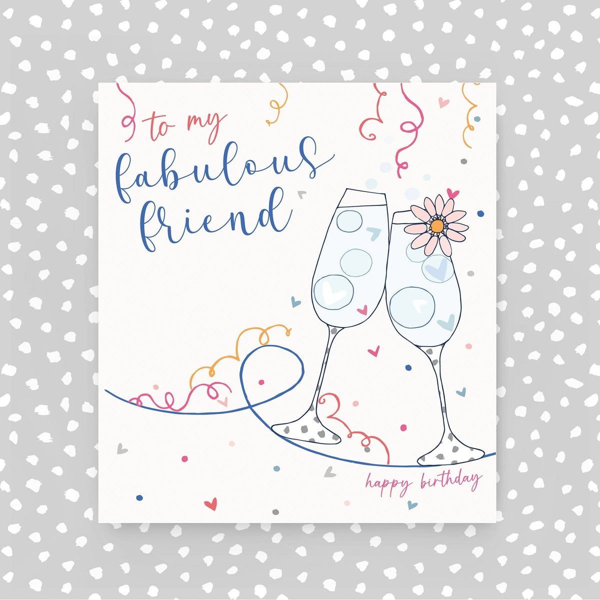To my Fabulous Friend card - Glasses (A75) — Molly Mae