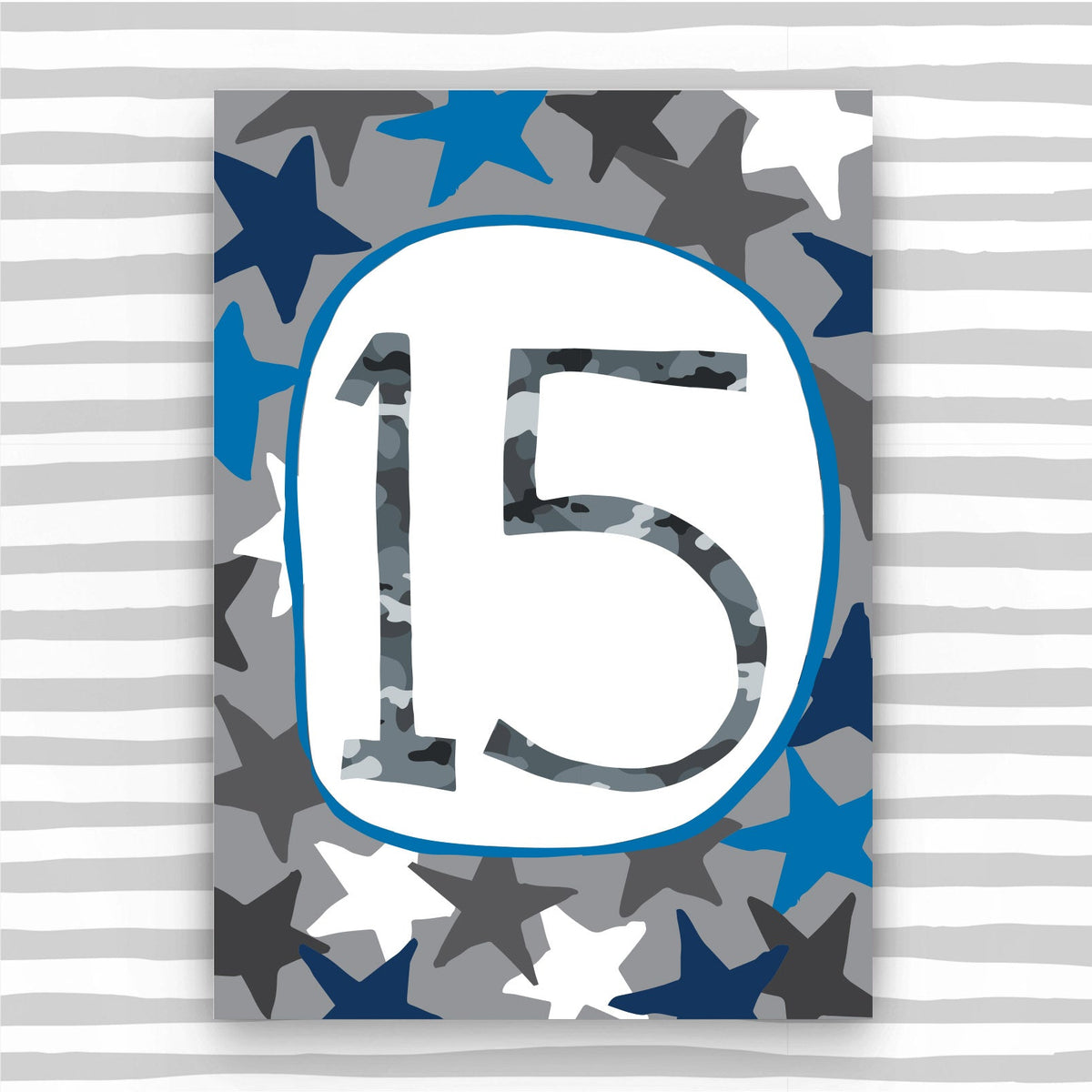 Boy Aged 15 Card (HB15) — Molly Mae